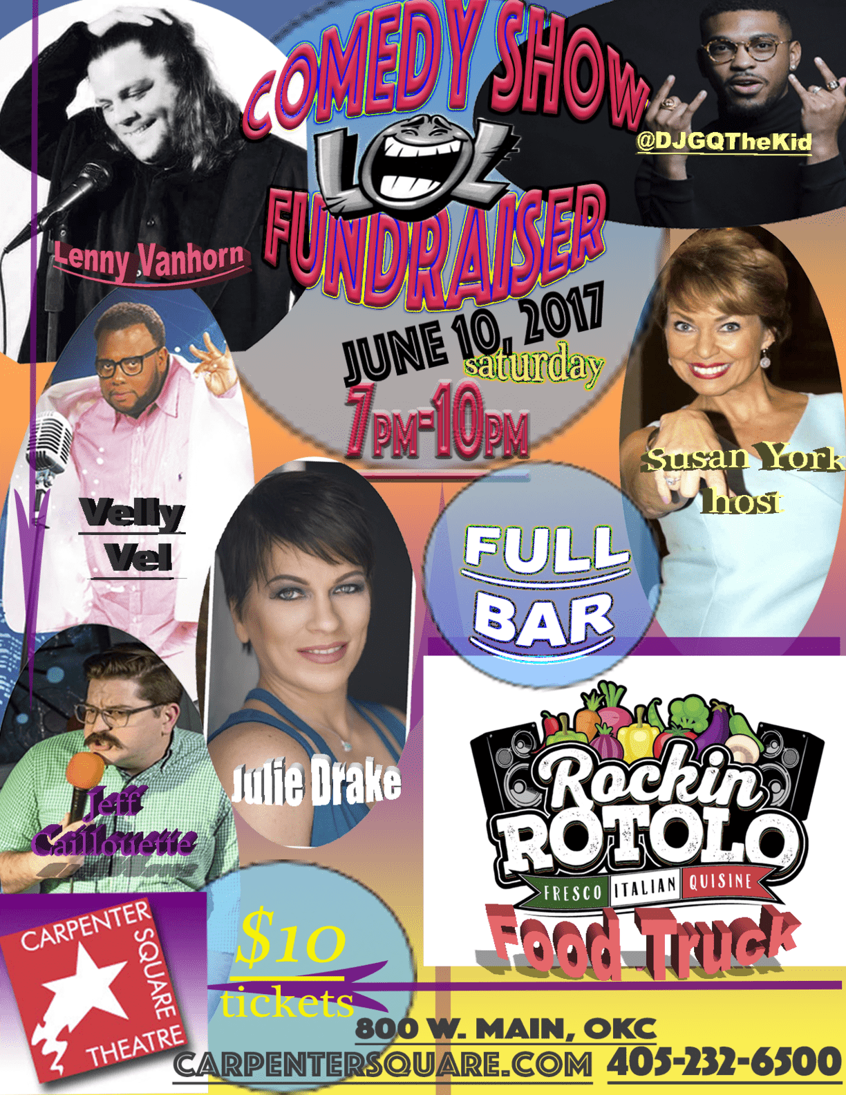 LOL Comedy Show Fundraiser – Susan York